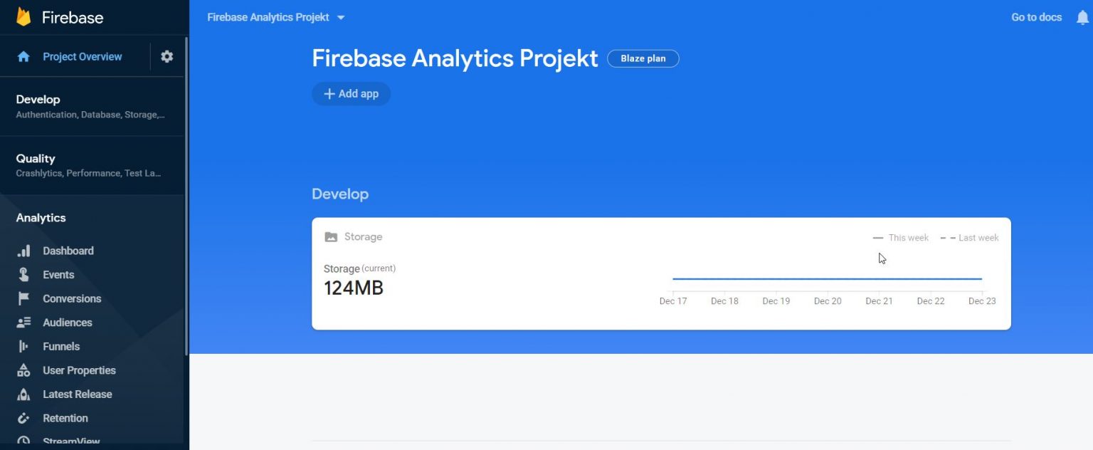 Firebase Analytics: Firebase Analytics in eine App integrieren ...